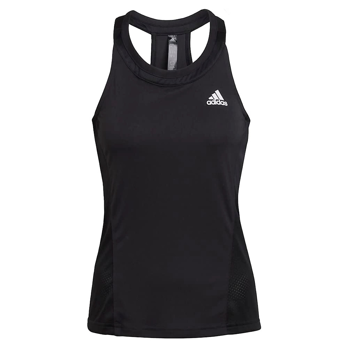 adidas Women's Club Tennis Tank, Black/White, Medium