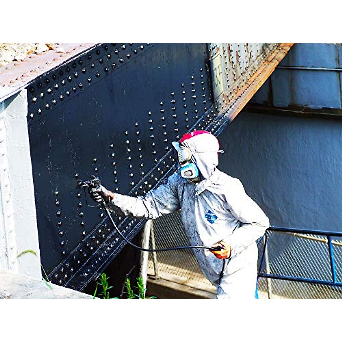 RUST BULLET - BlackShell - Black Rust Inhibitor, Rust Preventive Coating - UV Resistant Rust Treatment - Quart