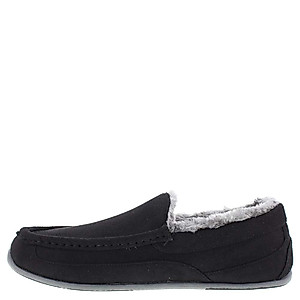 Deer Stags Men's Slipper, Black-Spun, 10 Wide