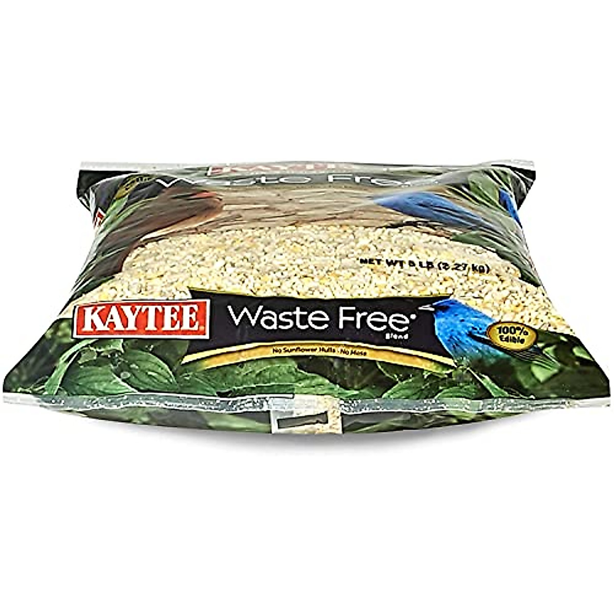Kaytee Waste Free Bird Seed Blend, 5-Pound (2 Pack)