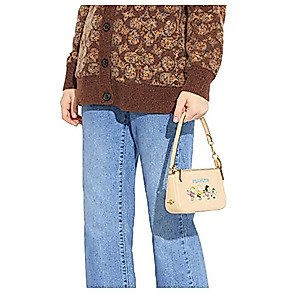 COACH X Peanuts Nolita 19 With Snoopy And Friends Motif Style No. CE858 Ivory