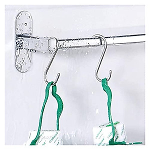 Towel BAR Rack Stainless Steel Chrome Towel Rack,Wall Mounted Towel Rails Bathroom Bar,Kitchen Toilet Towel Holder,No Drilling/50Cm (Size : 40Cm)