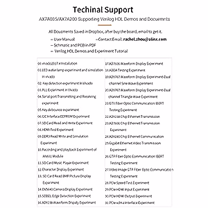 ALINX AX7A200: Artix-7 XC7A200T (FPGA Development Board + USB Downloader)