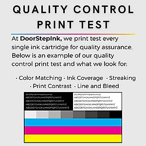 DoorStepInk Remanufactured in The USA Ink Cartridge Replacements for Brother LC101 Black Cyan Magenta Yellow for Printers DCP-J152W MFC-J245 MFC-J285DW MFC-J450DW MFC-J470DW MFC-J475DW MFC-J650DW