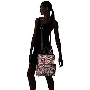 Sakroots Eco-Twill Loyola Convertible Backpack Rainbow Wanderlust One Size