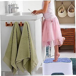 Step Stool Foot Stool Squatting Footstool Bathroom Toilet Stool Toilet Step Bathroom Footstool Home Footstool Bathroom stools for Adults Chairs Pedal pp aldult Office