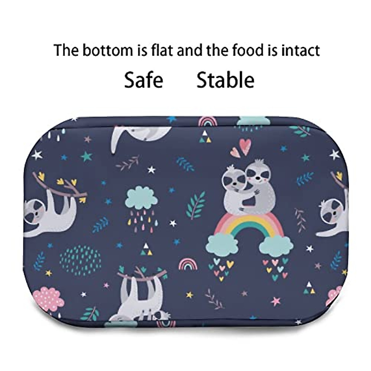 Cute Sloths Lunch Bag for Women Men, Portable Insulated Lunch Box, Lunch Tote Bag for Work Outdoor