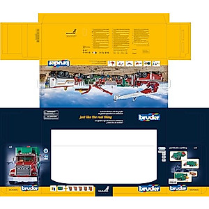 Bruder Mack Granite Garbage Truck (Ruby red-Green)