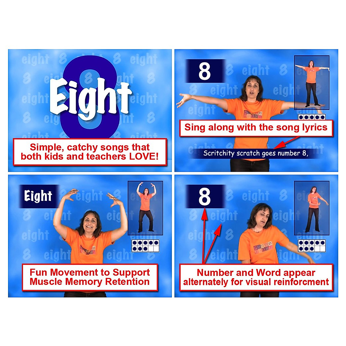 Jumpin' Numbers & Shakin' Shapes 0-10: Volume 1 DVD