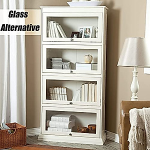 3 Pieces Acrylic Sheet/Plexiglass Panel 12" x 24" x 1/8" Thick Cast, Pinziren 3mm Clear Plexi Glass Plastic Board for Craft Projects, Wedding Blank, Cut to Sign, Business Signage.12x24