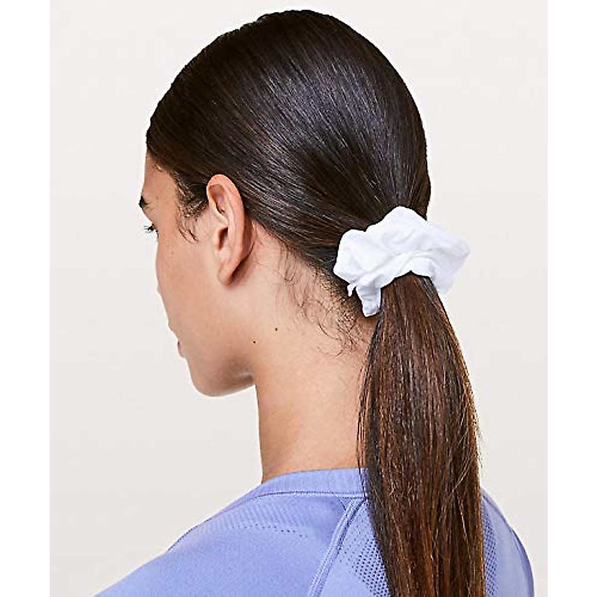 Lululemon White Uplifting Scrunchie
