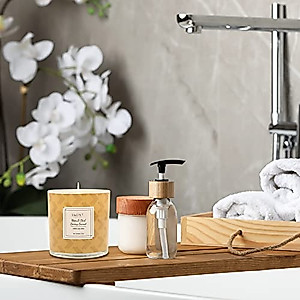 SCENT CANDLES | Highly Scented Candles - Aromatherapy Candles for Home | Mom & Dad Spring Sunset Candle | 12oz Glass Jar | 100% Natural Soy Wax Candles | Burn Time 60-70 Hours