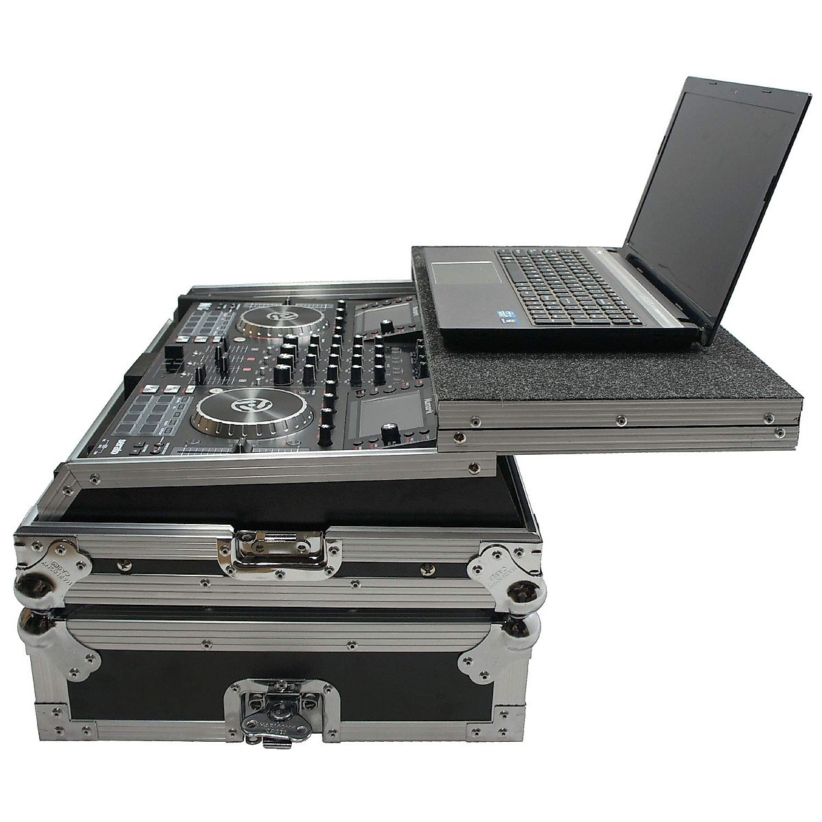 Harmony Audio HCNVLT Compatible With Numark NV II DJ Cases Flight Glide Laptop Stand Road DJ Custom Case
