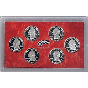 2009 Silver Proof US Territories Quarter Set in Original Mint Packaging