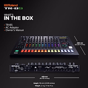 Roland AIRA Rhythm Performer (TR-8S) , 128 Patterns