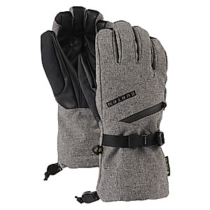 Burton Women's Gore-TEX Gloves, Gray Heather, M