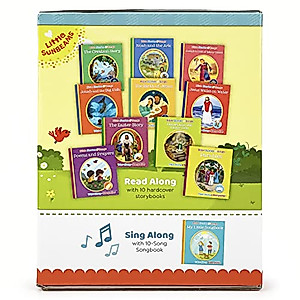 Bible Stories and Songs Interactive Electronic Take Along Storyteller with 11 Books (Little Sunbeams)