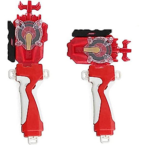 JVNVDS 2-Piece Gyros(B-169 B-172) + 1-Piece Sparking String Launcher Battle Bey Burst Set, Battling Tops, Stickers & Launchers Set, Boys Kids Birthday Party Idea 505