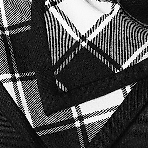 Blouses for Womens, FORUU St. Patrick's Day Clover Ladies Sales 2020 Under 10 Valentine's Day Best Gift for Girlfriend Long Sleeve Plaid Turtleneck Tartan Tunic Sweatshirt Pullover Tops