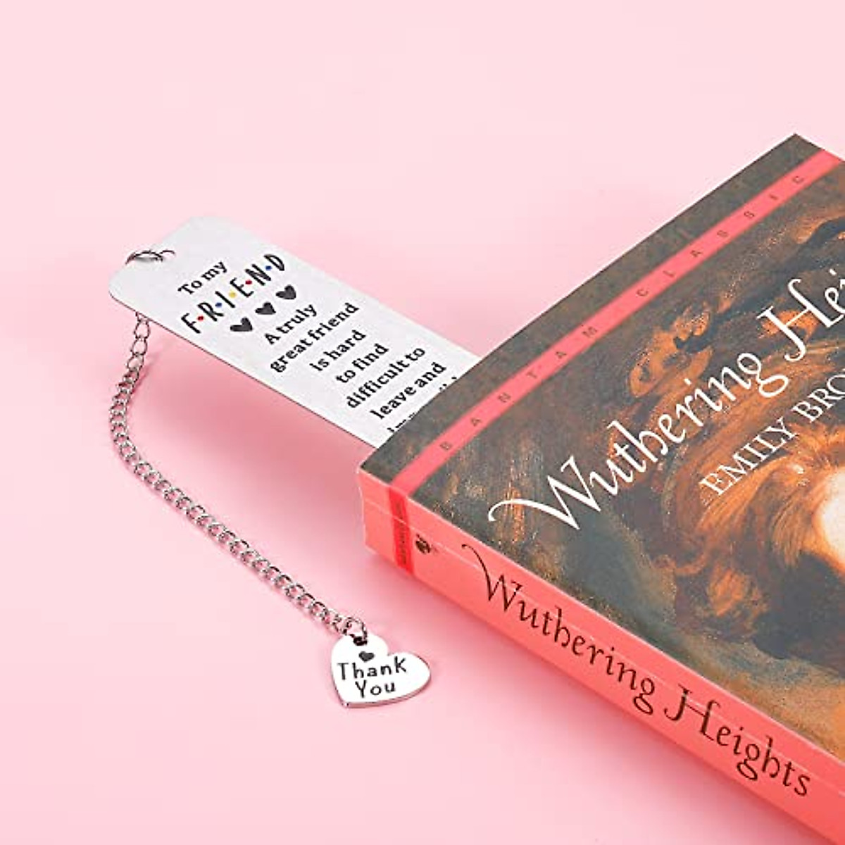 Best Friends Gifts Bookmark for Friendship Women Friends Birthday Book Mark Girls Teen Booklovers Galentines Valentines Day Gifts for Best Friend BFF Christmas Graduation Gift for Women Female Friend