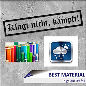 INDIGOS UG Car Sticker - Bumper - Decal - JDM - Die Cut - Trinity Sign Religious God Truck Fenster Sticker - Silver - 96mm x88mm