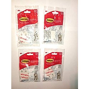 Command 3M Basics Small Hooks
