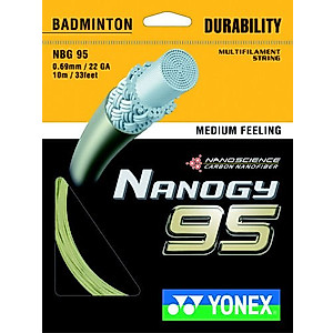 YONEX Badminton String Nanogy_95 Medium Feeling