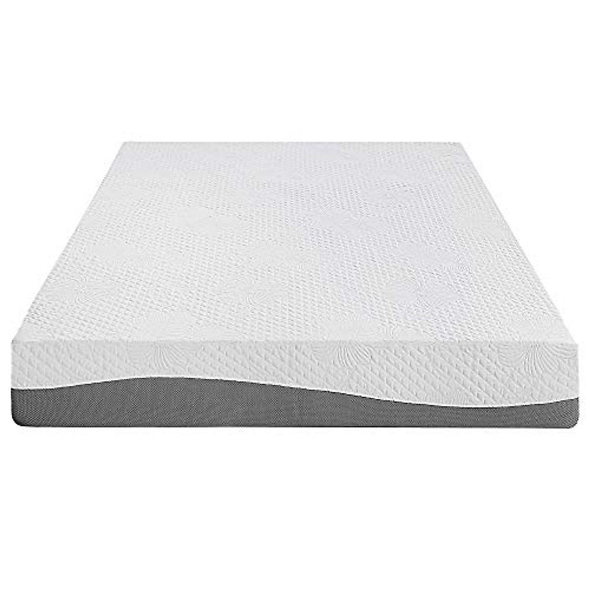 Olee Sleep 10 Inch Gel Layer Top Memory Foam Mattress - Queen, Medium Plush