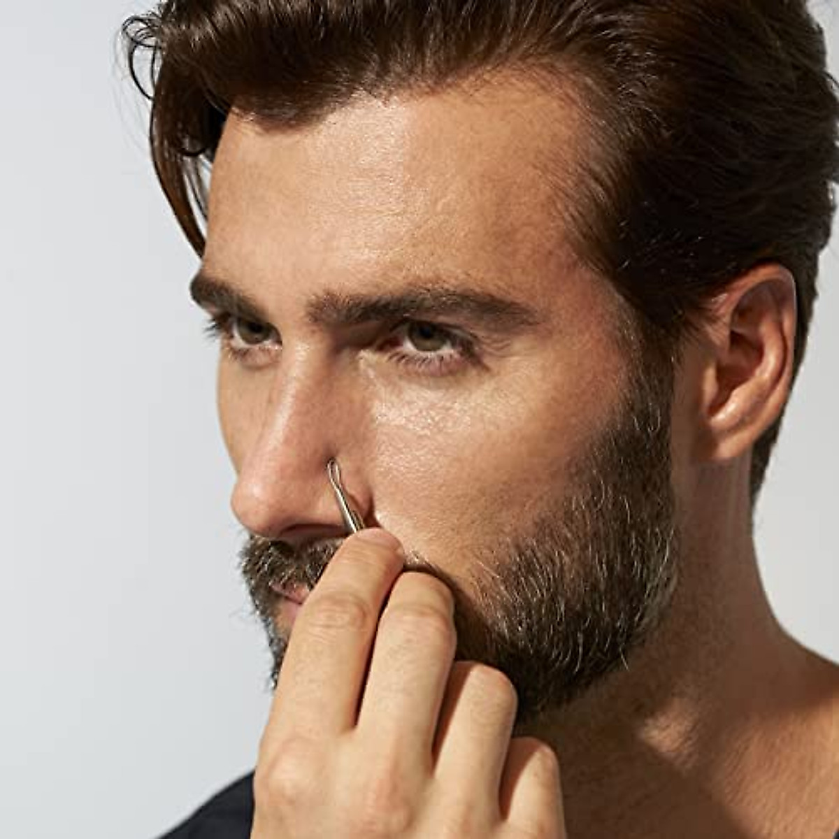 Tweezerman G.E.A.R. Travel Essential Grooming Tools Kit, Black