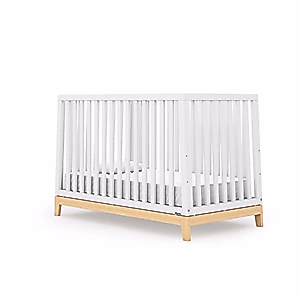 dadada Chelsea Baby Crib - Newborn Essentials Baby Crib Fits Standard Crib Mattress - GREENGUARD Gold Certified Baby Bed for Babies.