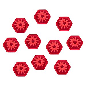 LITKO Space Fighter 2nd Edition Tokens | Compatible with Star Wars: X-Wing Miniatures Game | Pack of 10 (Deplete Tokens)
