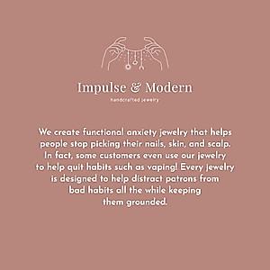 Impulse Modern Love Meditation Spinner Ring, Size 10 | 925 Sterling Silver Fidget Ring | Spin Ring Rotating Band with Classic Gold Heart | Spinning Ring for ADHD & Fidgeters | Anxiety Ring for Women