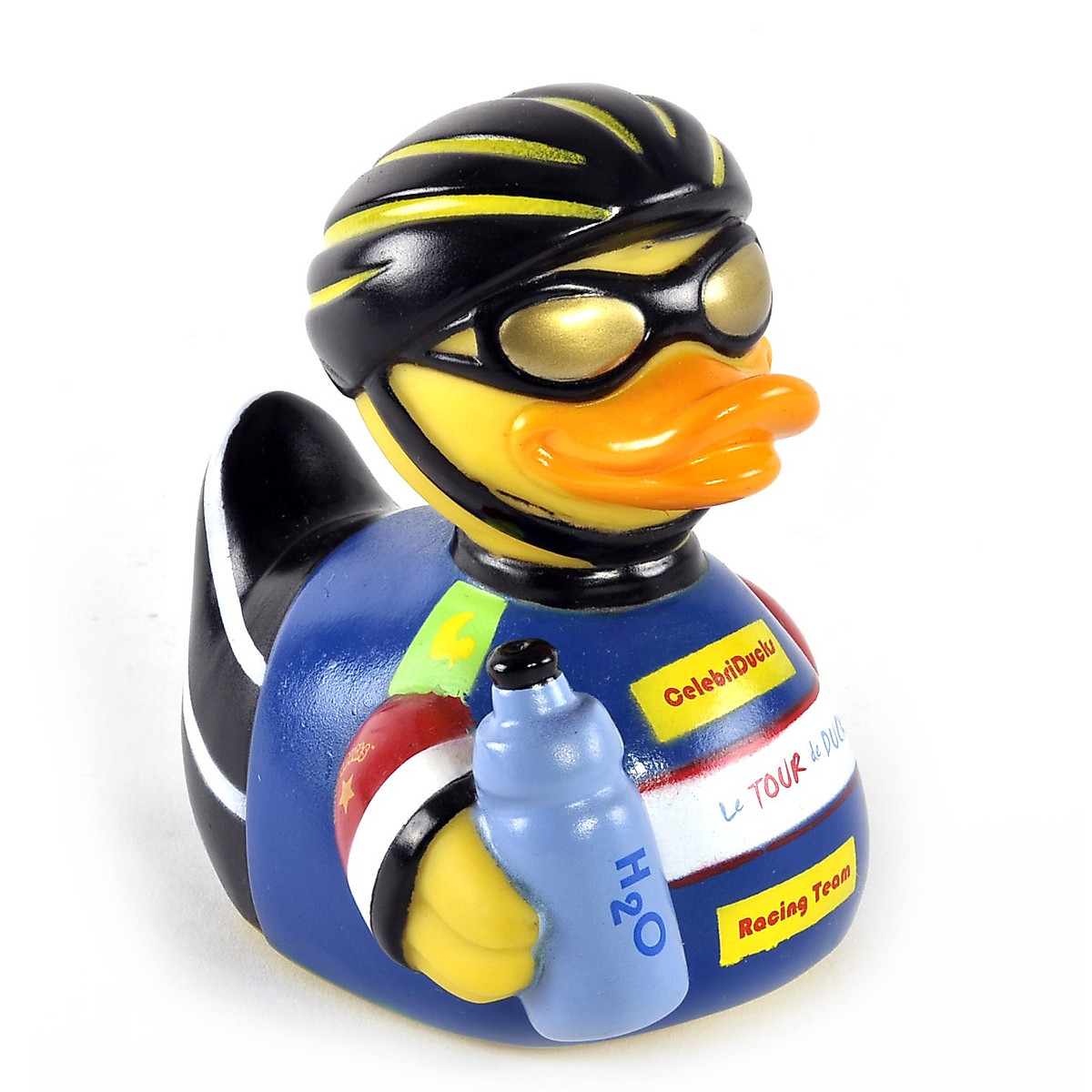 CelebriDucks Floating Rubber Ducks - Collectible Bath Toy Gift for Kids & Adults of All Ages (Le Tour de Duck)