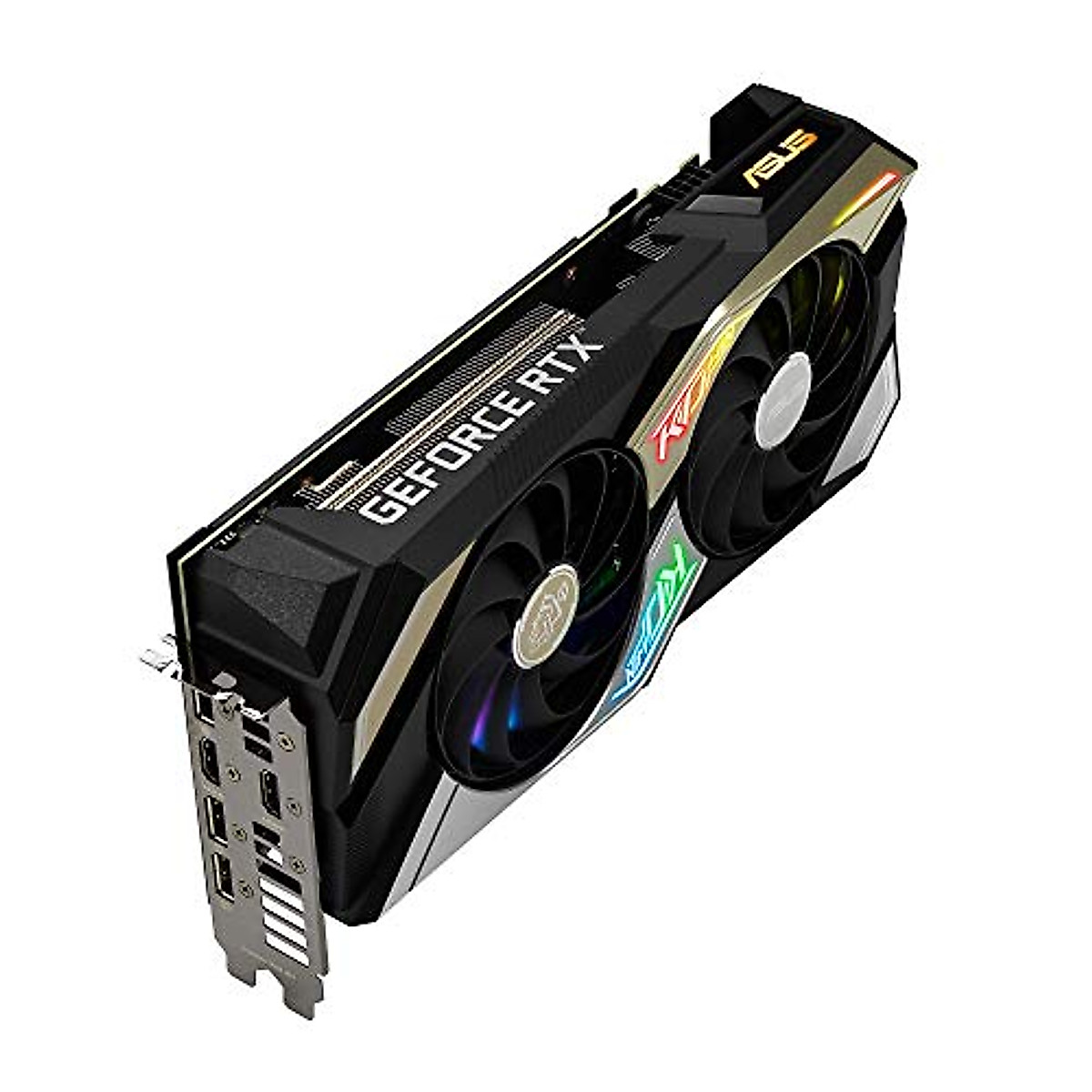 ASUS KO NVIDIA GeForce RTX 3060 Ti OC Edition 8GB GDDR6 Gaming Graphics Card (PCIe 4.0, 8GB GDDR6 Memory, HDMI 2.1, DisplayPort 1.4a, Axial-tech Fan Design, 0dB Technology, Enduring capacitors)