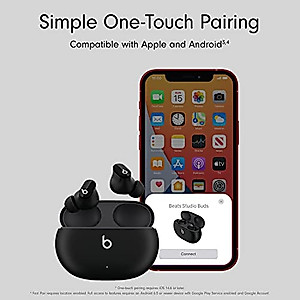 Beats Studio Buds - True Wireless Noise Cancelling Earbuds - Black with AppleCare+ (2 Years)