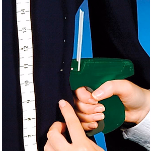 MicroStitch Tagging Gun Kit – Includes 1 Needle, 540 Black Fasteners & 540 White Fasteners (Starter Kit)