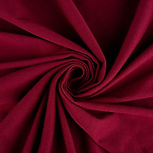 SheetWorld Baby Fitted Changing Pad Cover Sheet 16 x 33 inches, 100% Cotton Jersey Hypoallergenic Sheet, Unisex Boy Girl, Burgundy, Made in USA