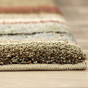 Orian Rugs Wild Weave Dusk to Dawn Area Rug, 5'3" x 7'6", Multicolor