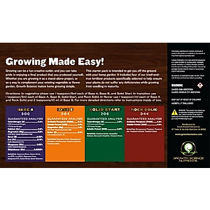 Growth Science Nutrients - Starter Pack