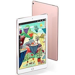 Apple iPad Pro (32GB, Wi-Fi + Cellular, Rose) 9.7in Tablet (Renewed)