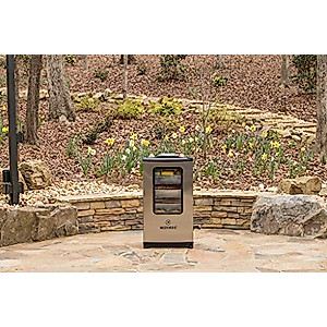 Masterbuilt MB20074719 Bluetooth Digital Electric Smoker, 40 inch, Stainless Steel