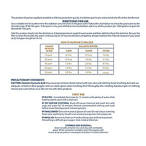 Pool Mate 1-2607B Swimming Pool Stabilizer and Conditioner, 7-Pounds
