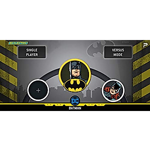 Scalextric Batman vs Joker 1:32 Spark Plug Slot Car Race Track Set C1415T, Black