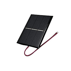 AMX3d Micro Mini Solar Cells – 1.5V 400mA 600mW Compact 80 x 60mm Solar Panels – Power Home DIY Projects, Toys & Chargers (1)