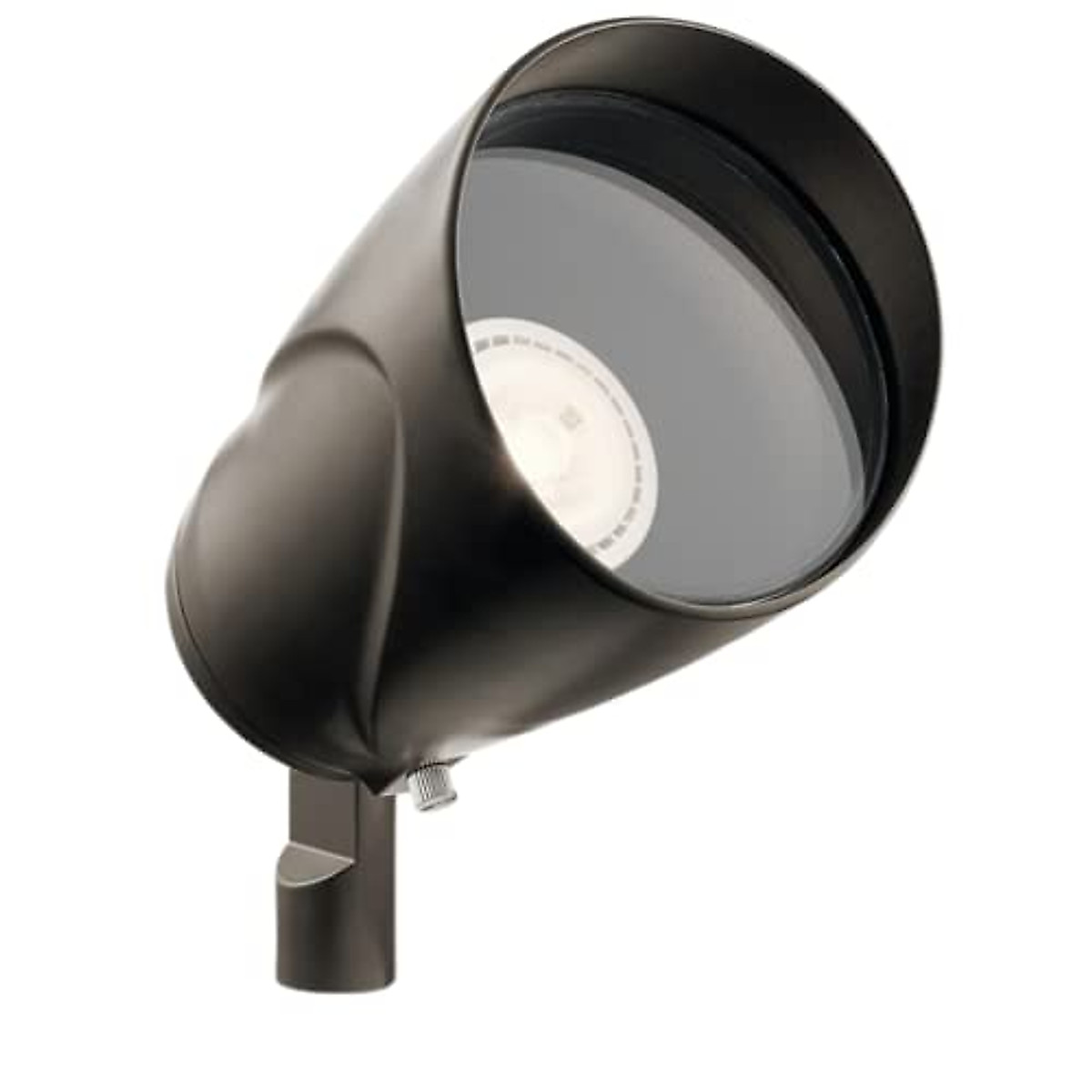 Kichler Showscape Collection #28312; Landscape Spotlight Fixture, 5 Watts, 12 Volts with MR16 Reflector Flood 60 Degree Spread Olde Bronze for Garden, Patio, Hotel, Residential, Commercial (1 Pack)