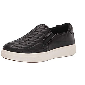 Propét Women's Karly Sneaker,Black,10 Wide