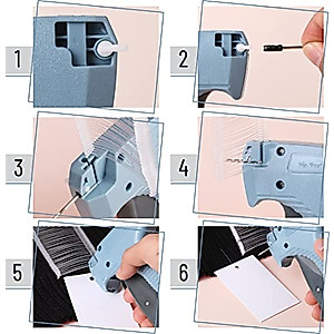 Mr. Pen- Tagging Gun, 5 Needles & 1008 pcs Barbs Fasteners, Price Tag Gun, Tagging Gun for Clothing, Tag Attacher Guns, Retail Tagging Gun, Hang Tag Gun, Clothes Tagging Gun