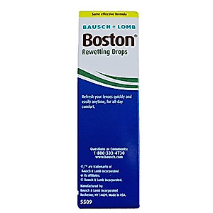 Bausch & Lomb Boston Rewetting Drops 10 mL (Pack of 10)