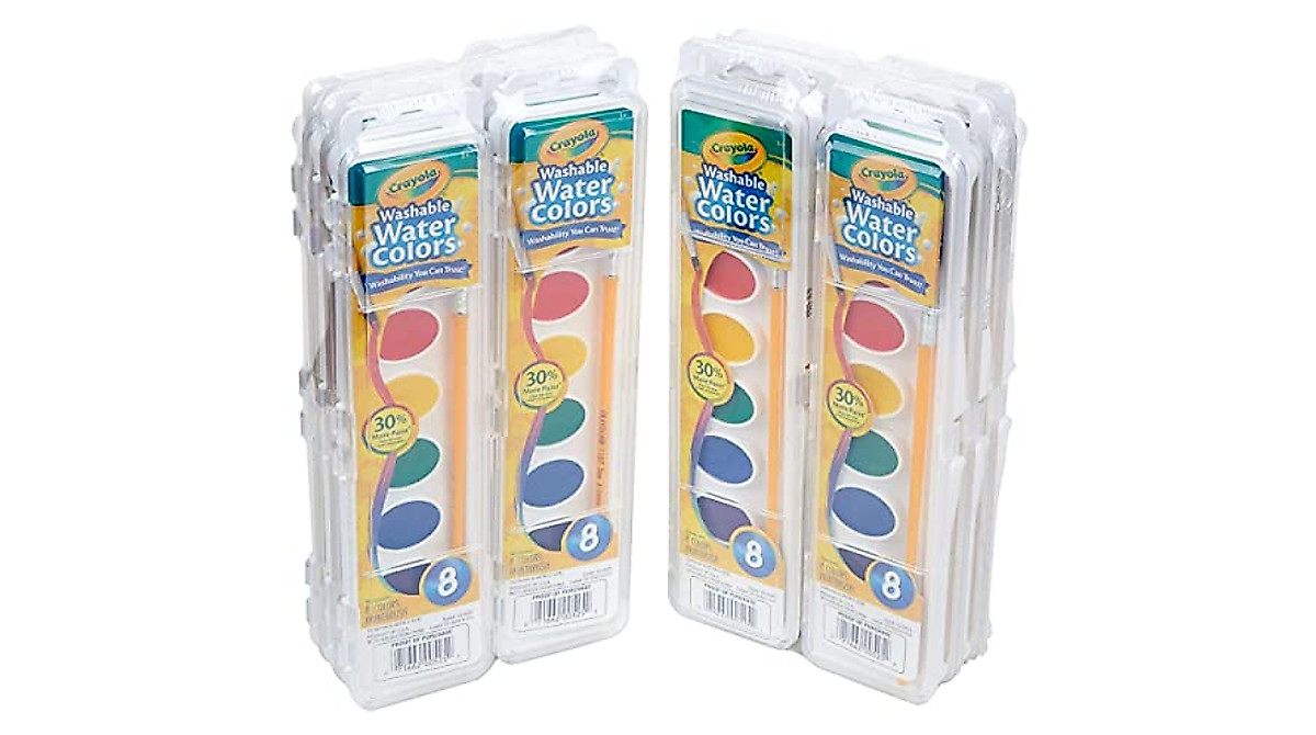 Crayola Watercolor Sets for Kids - Bright, Washable & Easy to Use