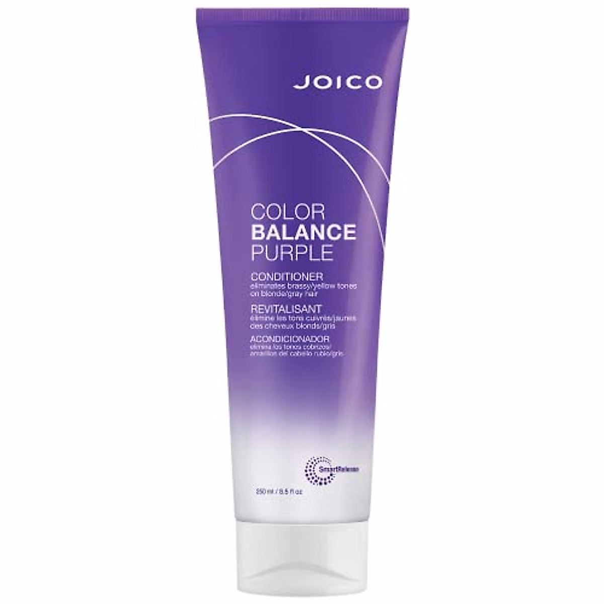 Color Balance Purple Conditioner | For Cool Blonde, Gray Hair | Eliminate Brassy Yellow Tones | Boost Color Vibrancy & Shine | UV Protection | With Rosehip Oil & Green Tea Extract | 8.5 Fl Oz